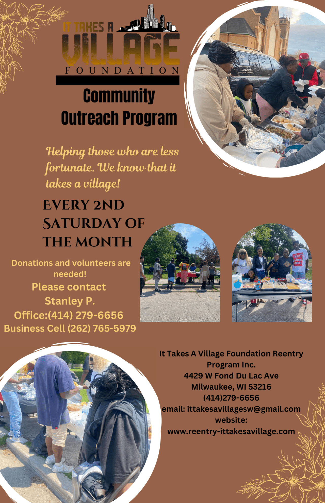 Home | It Takes A Village Foundation Re-Entry Program